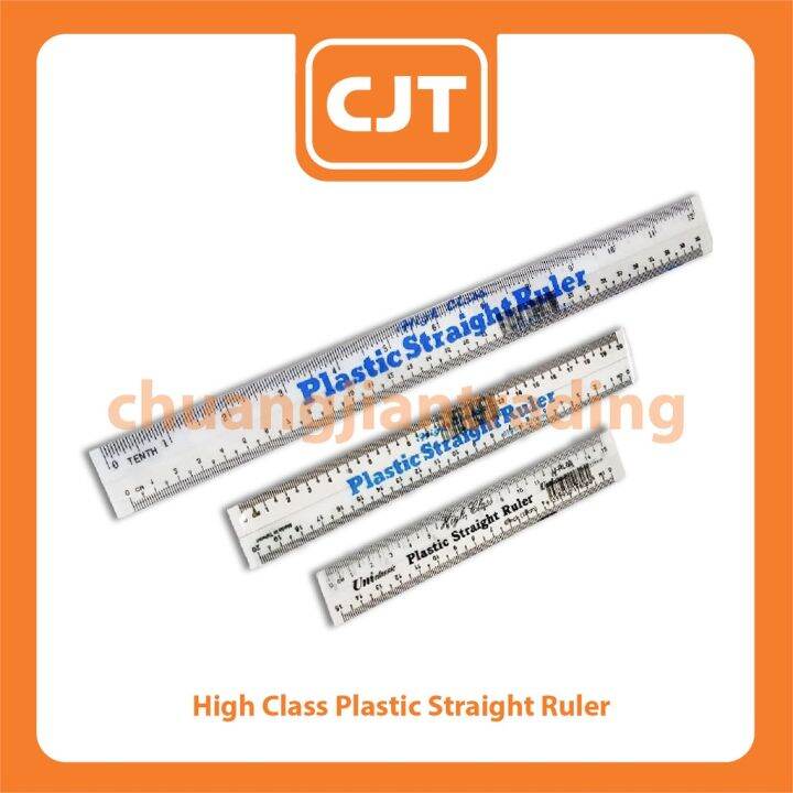 High Class Plastic Straight Ruler | Lazada