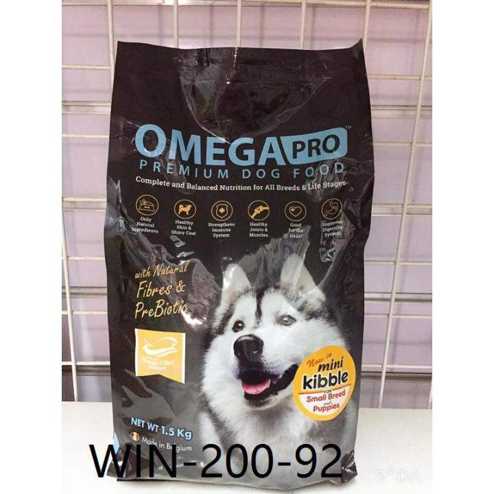 Spot Premium ♘Mini Kibble Omega Pro Premium Food for Small Breed and ...