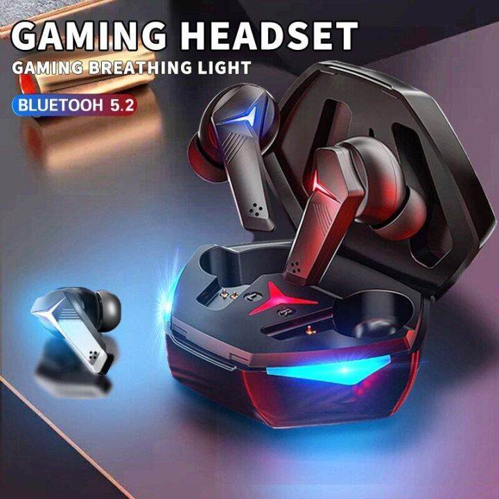 TWS T33 Wireless Headphones Gaming Bluetooth 5.2 Earphones Low Latency ...