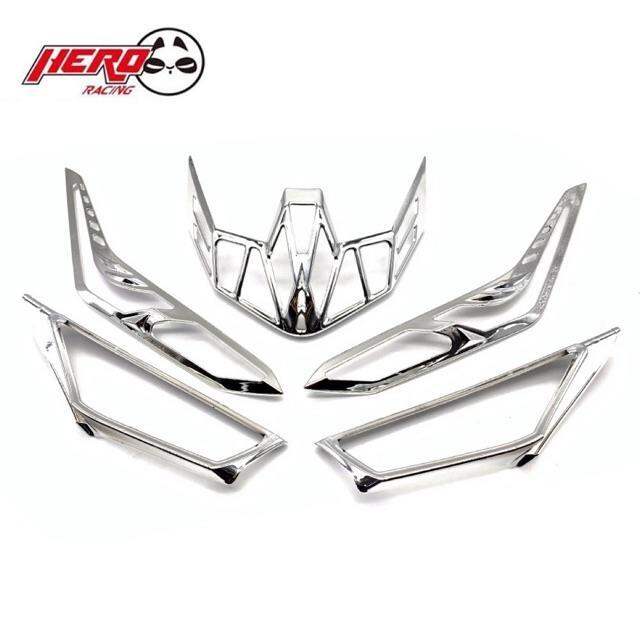 Honda Click 125/150 Garnish Set 3 in 1 Headlight Cover Signal Light ...