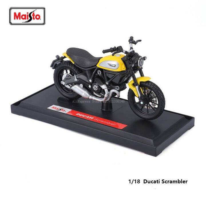 Maisto Ducati SCRAMBLER 1:18 Scale Motorcycle Replicas With Details ...