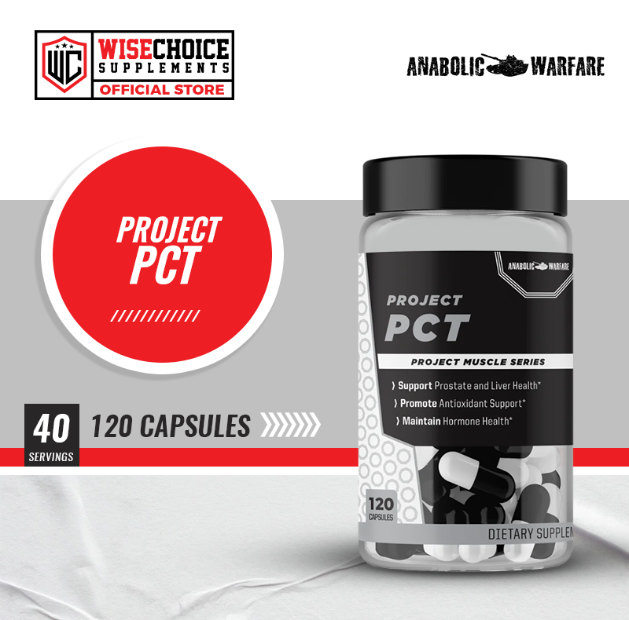 ANABOLIC WARFARE PROJECT PCT 120 CAPSULES, PACKAGING MAY VARY | Lazada PH