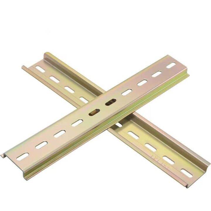 20/50cm grooved metal DIN fixed rail general circuit breaker rail relay ...