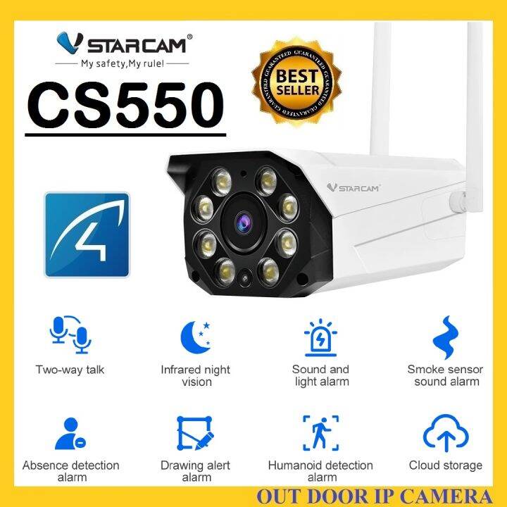 VSTARCAM CS550 SUPER HD 1296P 3.0MegaPixel H.264+ WiFi iP Camera กล้องวงจรปิดไร้สาย ไวไฟ ...