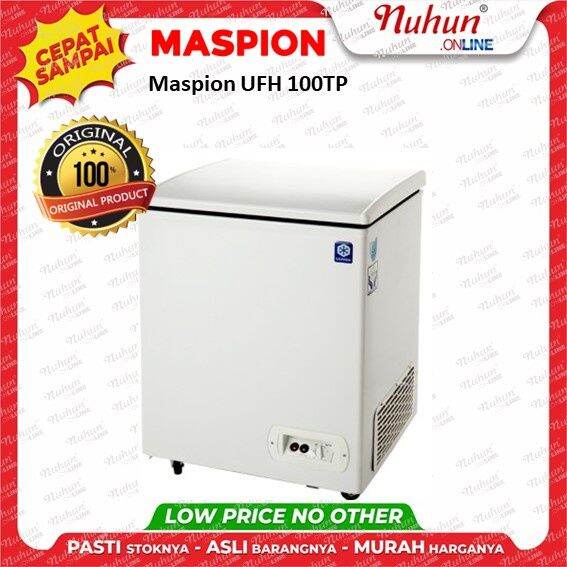 [CIANJUR] MASPION UFH-100TP Chest Freezer Box Lemari Pembeku 100Liter ...