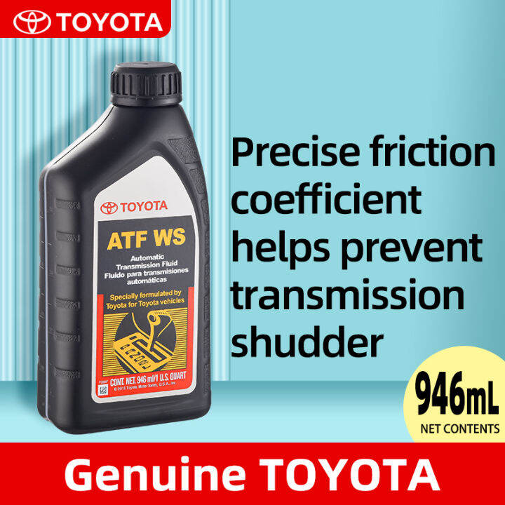 Toyota ATF WS - Automatic Transmission Fluid 946ml | Lazada PH
