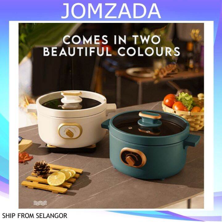 Electric Cooking Pot [3L] Cooker Non Stick Frying Pan Rice Cooker ...