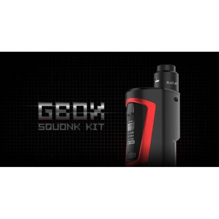 【COD】 Geekvape GBOX Squonk Kit w/Radar BF RDA | Lazada PH