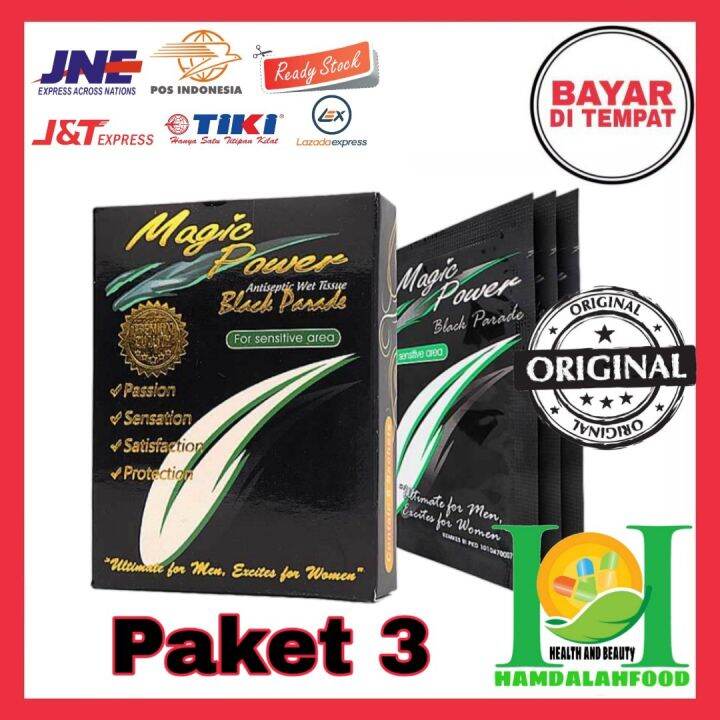 [ Paket 3 Bok ] Tissue / Tisu Super Magic Black Parade | Lazada Indonesia