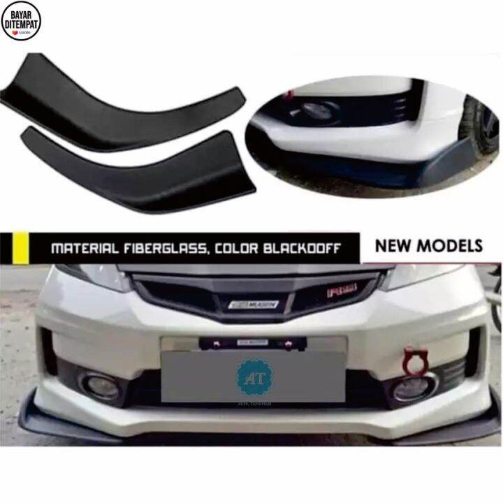 Winglet Lips Bumper Depan 1 set Wuling Cortez / Semua Mobil | Lazada ...