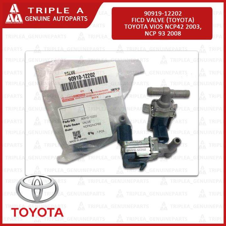 90919-12202 FICD Valve for Toyota Vios NCP42 2003, NCP93 2008 | Lazada
