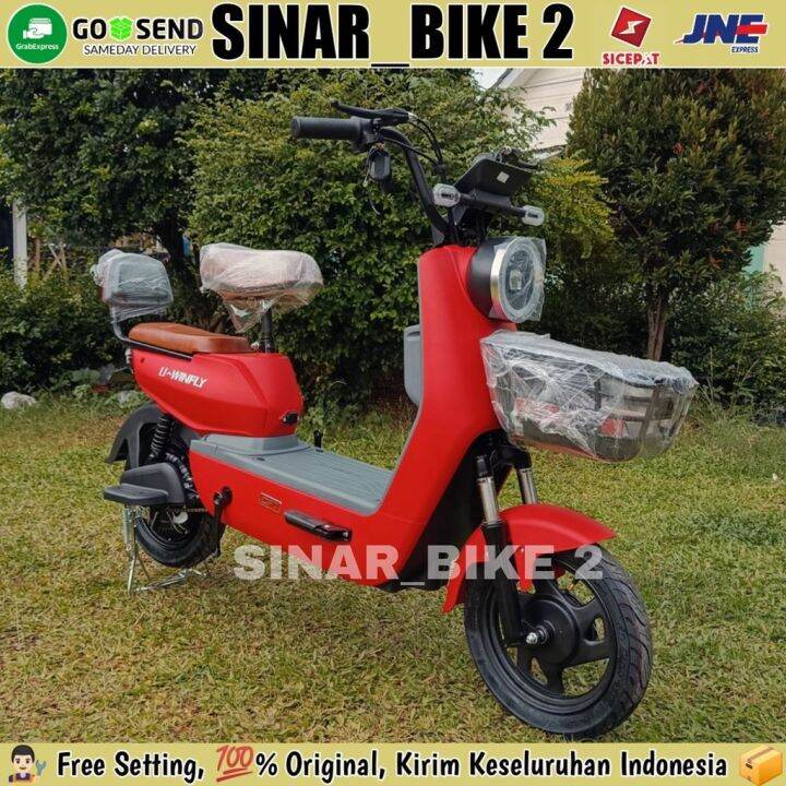 FLASH SALE Sepeda Listrik Uwinfly DF 7 48V12Ah 500 Watt | Lazada Indonesia