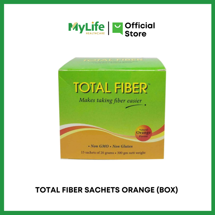 TOTAL FIBER SACHETS ORANGE (BOX) | Lazada