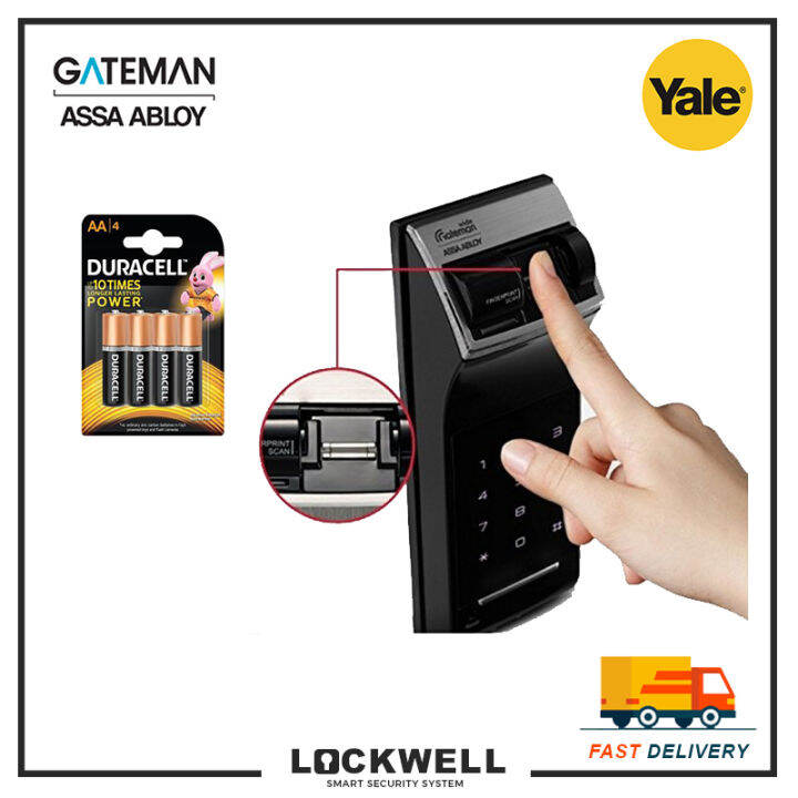 Yale Gateman WF-10 Digital Door Lock Finger Print | Lazada PH