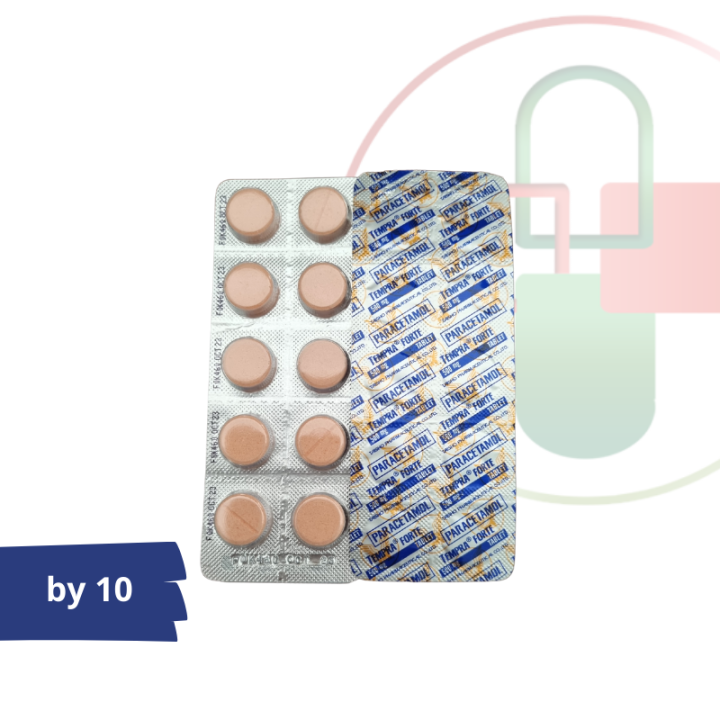 Tempra Forte 500mg Tablet by 10 | Lazada PH