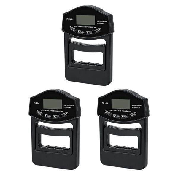 Grip Strength Tester, 396Lbs/180Kg Digital Hand Dynamometer Grip ...