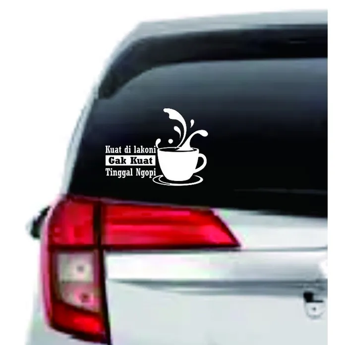 Stiker mobil kaca belakang mobil sticker kaca belakang mobil | Lazada ...
