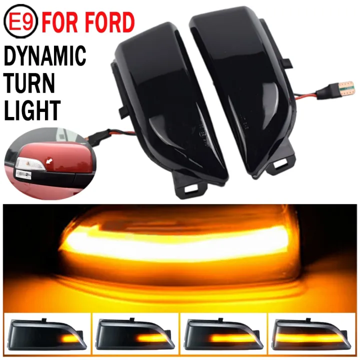2pcs For Ford Ranger T6 2012-2019 Raptor Wildtrak LED Dynamic Turn ...