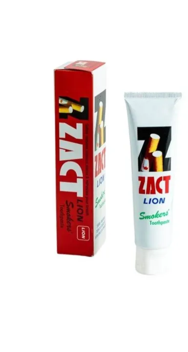 Myskinbasket Zact Lion Smoker Toothpaste Reduce Tabacco Stain ...