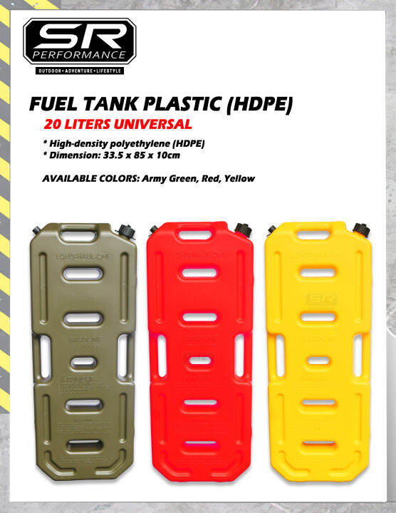 SR Jerry Can Fuel Tank Gas tank motorcycle vehicle off-road 4x4 ...