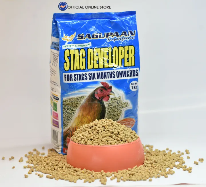 Sagupaan Stag Developer 1 Kilo pack, Chicken, Poultry, Gamefowl, Feeds ...
