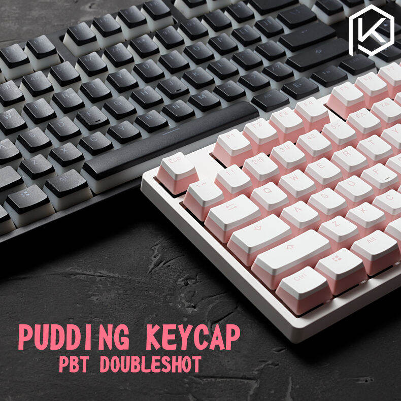 Pudding pbt doubleshot keycap oem back light for mechanical keyboards ...