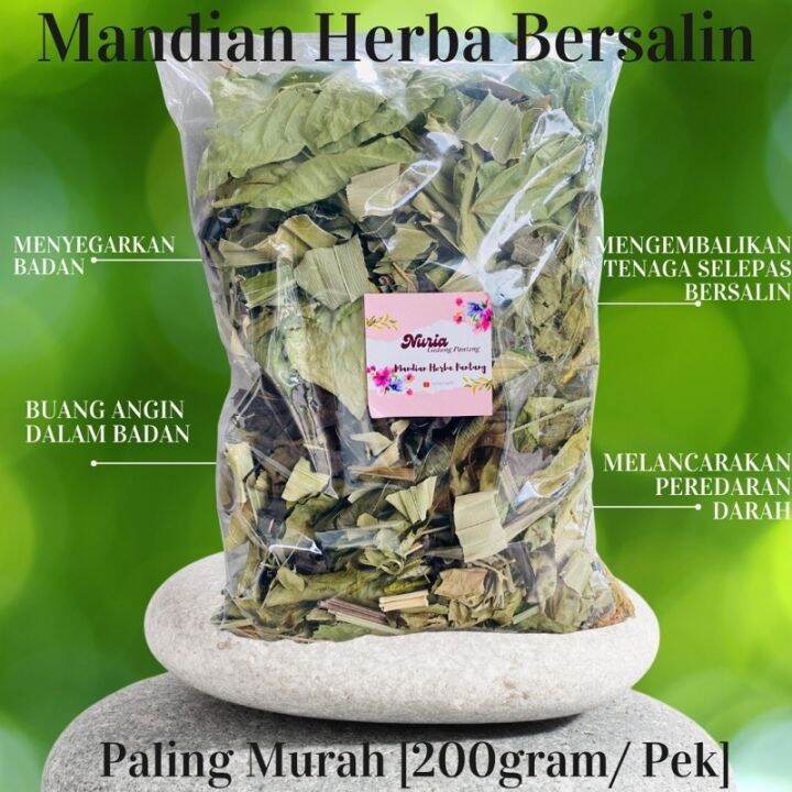 Mandian Herba Berpantang / Mandian Daun Serom / Mandian Pantang ...