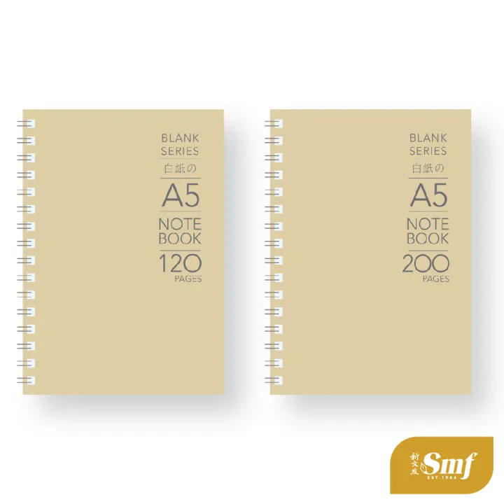 Masterprint A5 Wire O Blank Series Note Book | Lazada