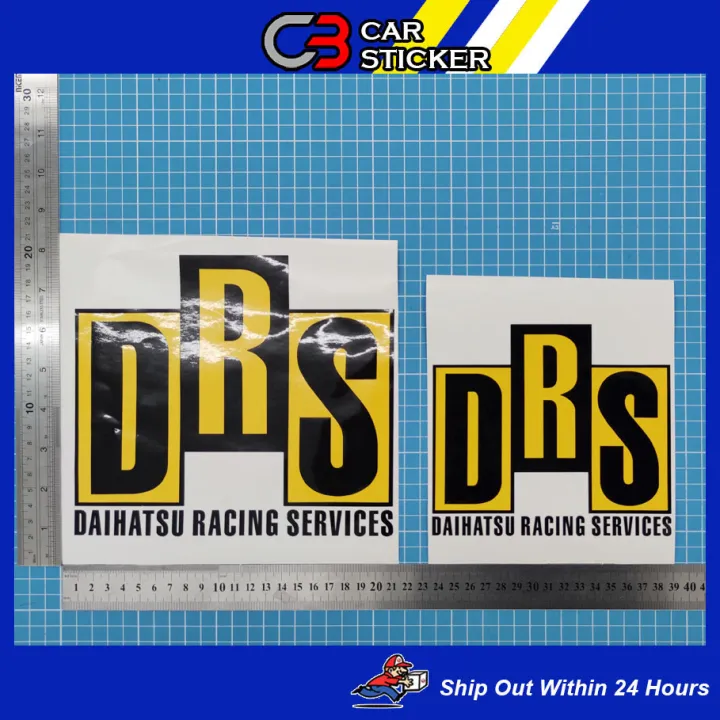 DRS Daihatsu Car Sticker / cs420 | Lazada