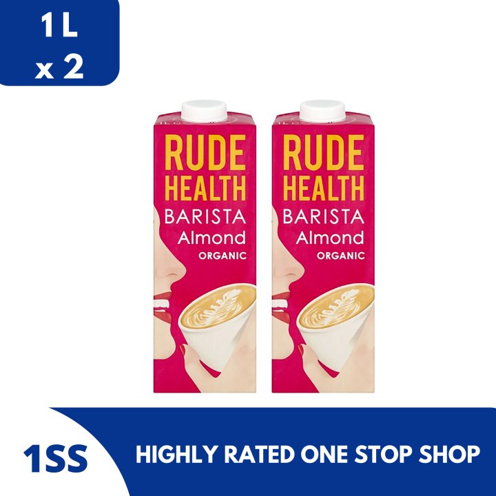 Rude Health Barista Almond Drink, 1L set of 2 | Lazada PH