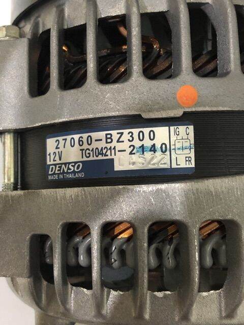 27060-BZ300 ORIGINAL ALTERNATOR FOR USE ON : PERODUA MYVI | Lazada