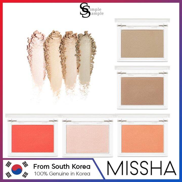[MISSHA] Cotton blusher & Contour (4g) cheek powder touch Face Makeup 15 colors | Lazada PH