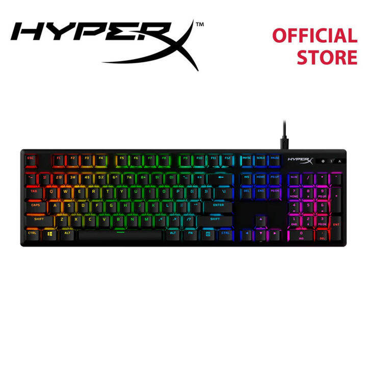 HyperX Alloy Origins Wired RGB Mechanical Gaming Keyboard - HX Red ...