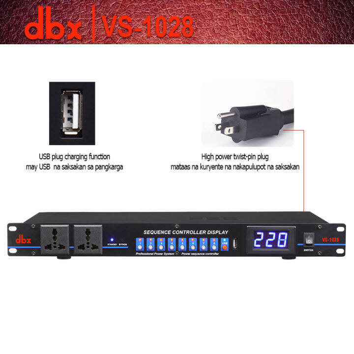 dbxoriginal VS-10810282028,power controller 10 channel switch 220v USB 1channel 5V,sequence ...