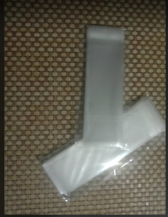 2x6 inches OPP Plastic Sleeves with adhesive | Lazada PH