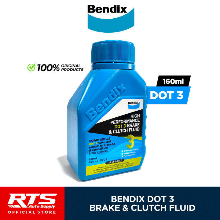 Bendix High Performance DOT-3 (DOT3) Brake Fluid 160ml | Lazada PH