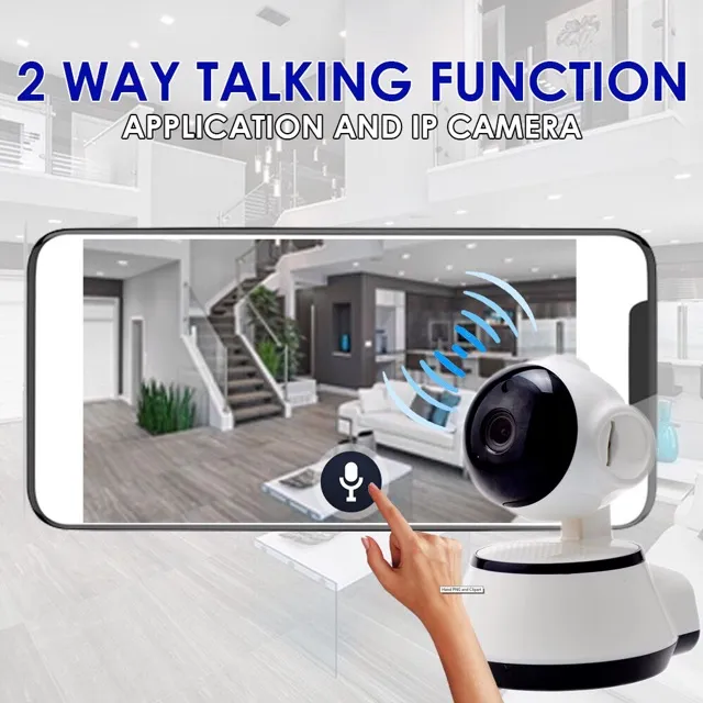 V380 IP Cam 360 degree 3D panoramic wifi CCTV Camera IPCam | Lazada PH