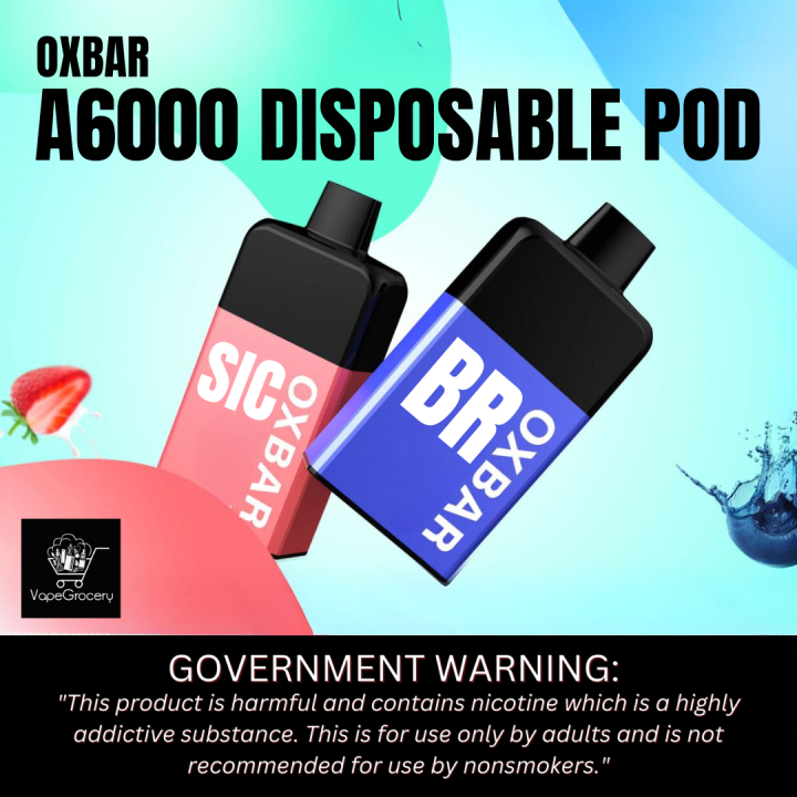 OXBAR A6000 DISPOSABLE POD BY OXVA (6000puff) | Lazada PH