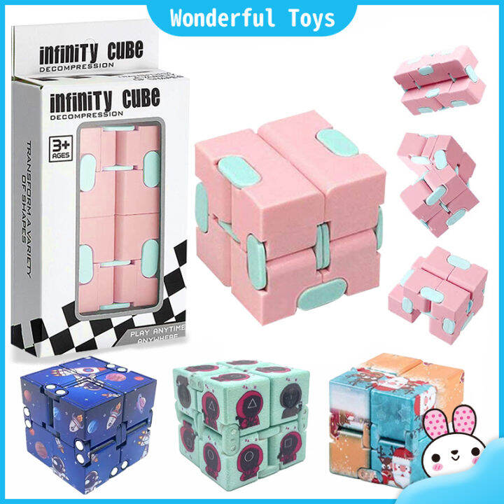 【Ready Stock】New Magic Fidget Cube Infinite Cubes Sensory Stress Relief ...