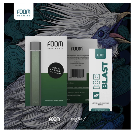 Special Edition: Foom starter kit foompod foom stick Midnight Green ...