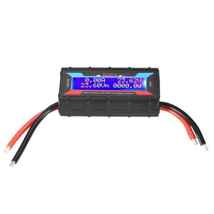 LCD Solar Wind Power Analyzer Build Power Current Power Analyzer 100A ...