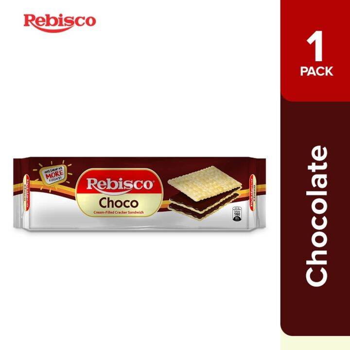 Rebisco Choco Sandwich 32g x 10pcs | Lazada PH