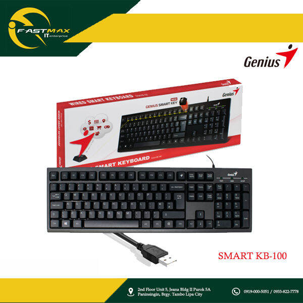 GENIUS KB-100 WIRED SMART KEYBOARD | Lazada PH
