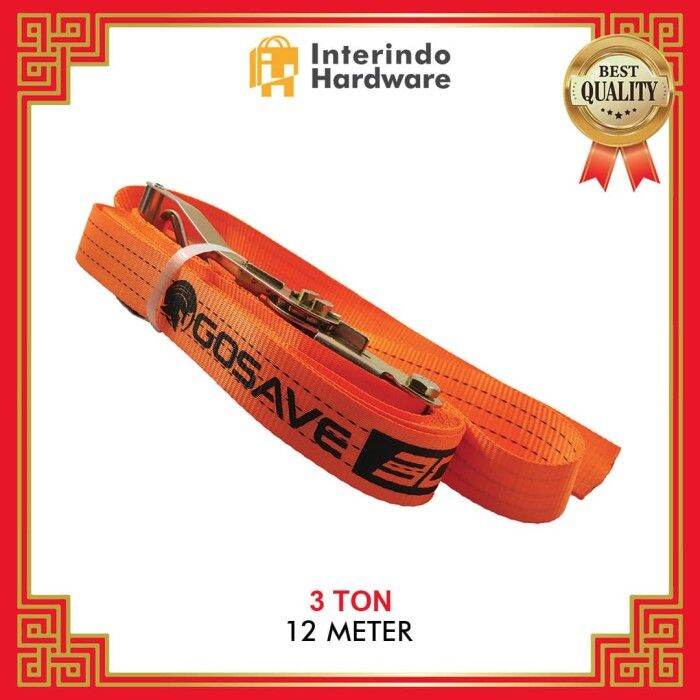 Webbing Cargo Lashing Belt Ratchet Tie Down Trackbelt 3 Ton 12M Rachet ...