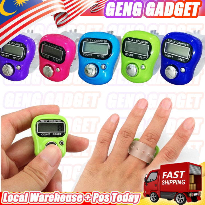 Digital Tasbih LED Zikir Mini Tally Counter Zikir Alquran Tasbih Quran ...