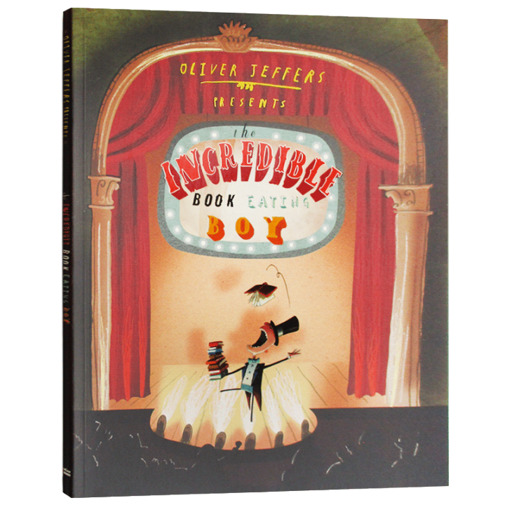 Milu Picture Book The Incredible Book Eating Boy Oliver Jeffers ...