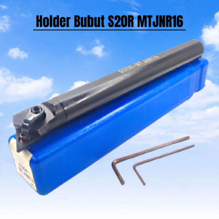 ms7 Holder Bubut Dalam S20R MTJNR 16 insert TNMG16 holder dalam MTJNR16 | Lazada Indonesia