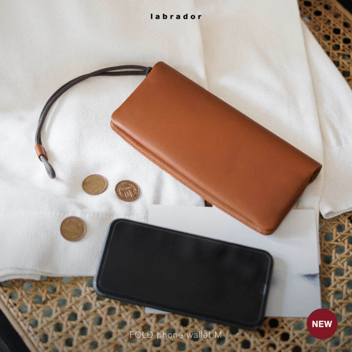 labrador FOLD phone wallet M กระเป๋าสตางค์แบบพับ ทรงยาว (LAA200 ...