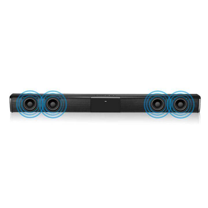 BT Sound Bar แบบมีสายและไร้สายสเตอริโอทีวี Sound Bar 2000MAh ลำโพงเสียง ...