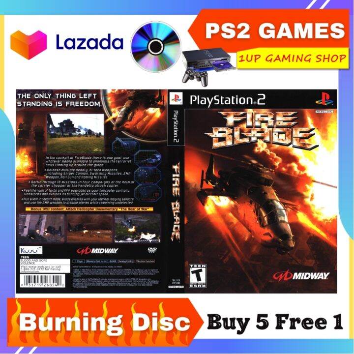 Kaset DVD Game PS2 Fire Blade | Lazada Indonesia
